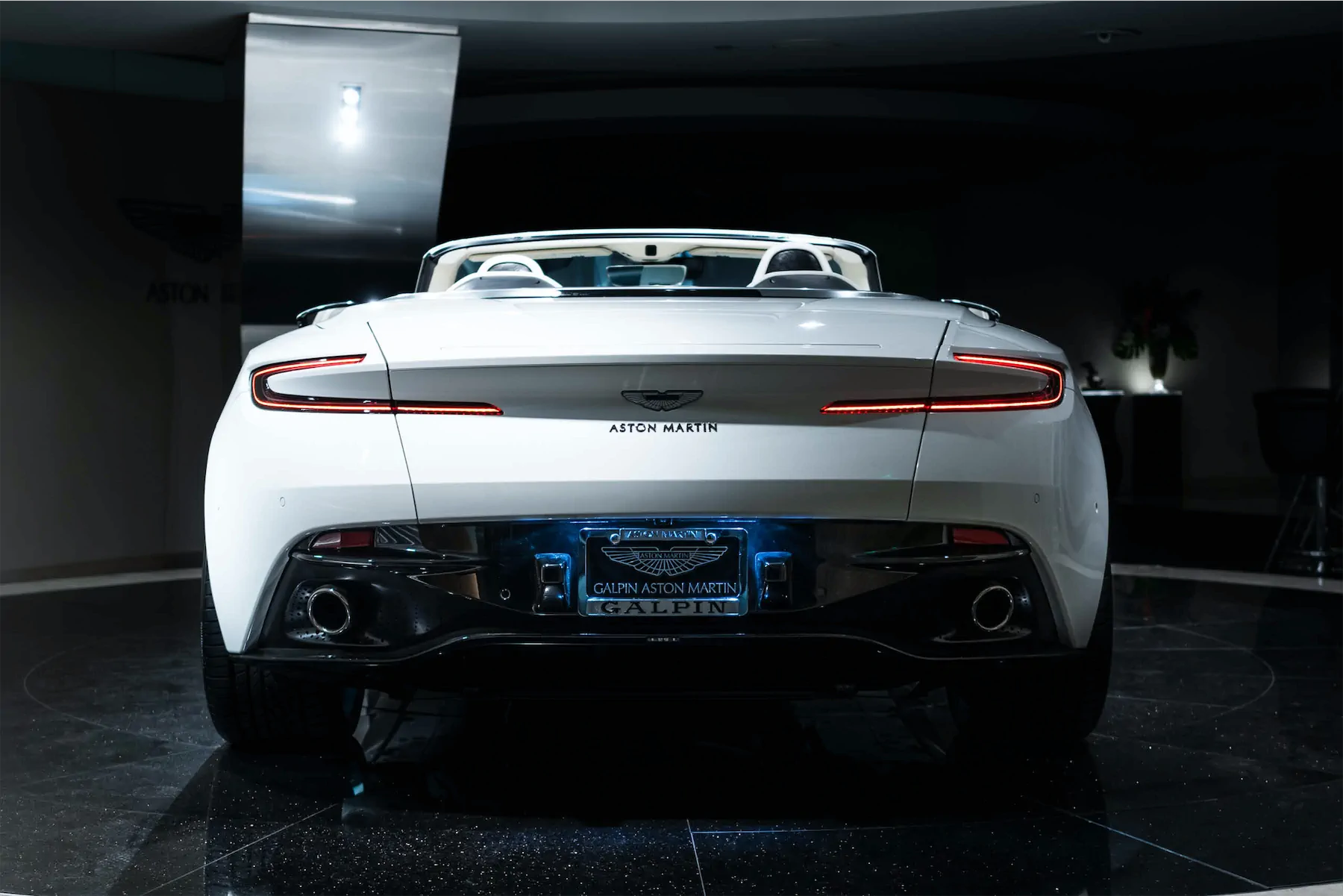 A 2017 Aston Martin DB11 on 20 Inch Blaque Diamond BD-23 Brushed Baby ...