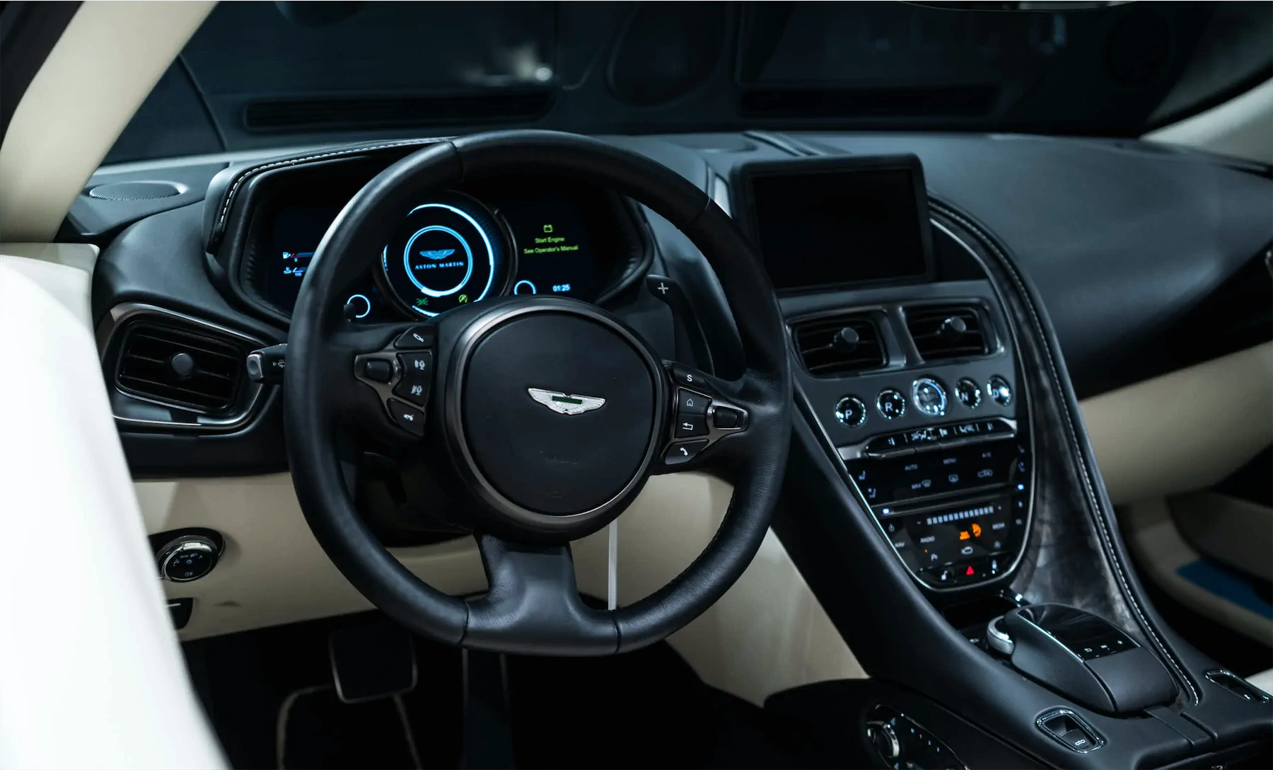 A 2017 Aston Martin DB11 on 20 Inch Blaque Diamond BD-23 Brushed Baby ...