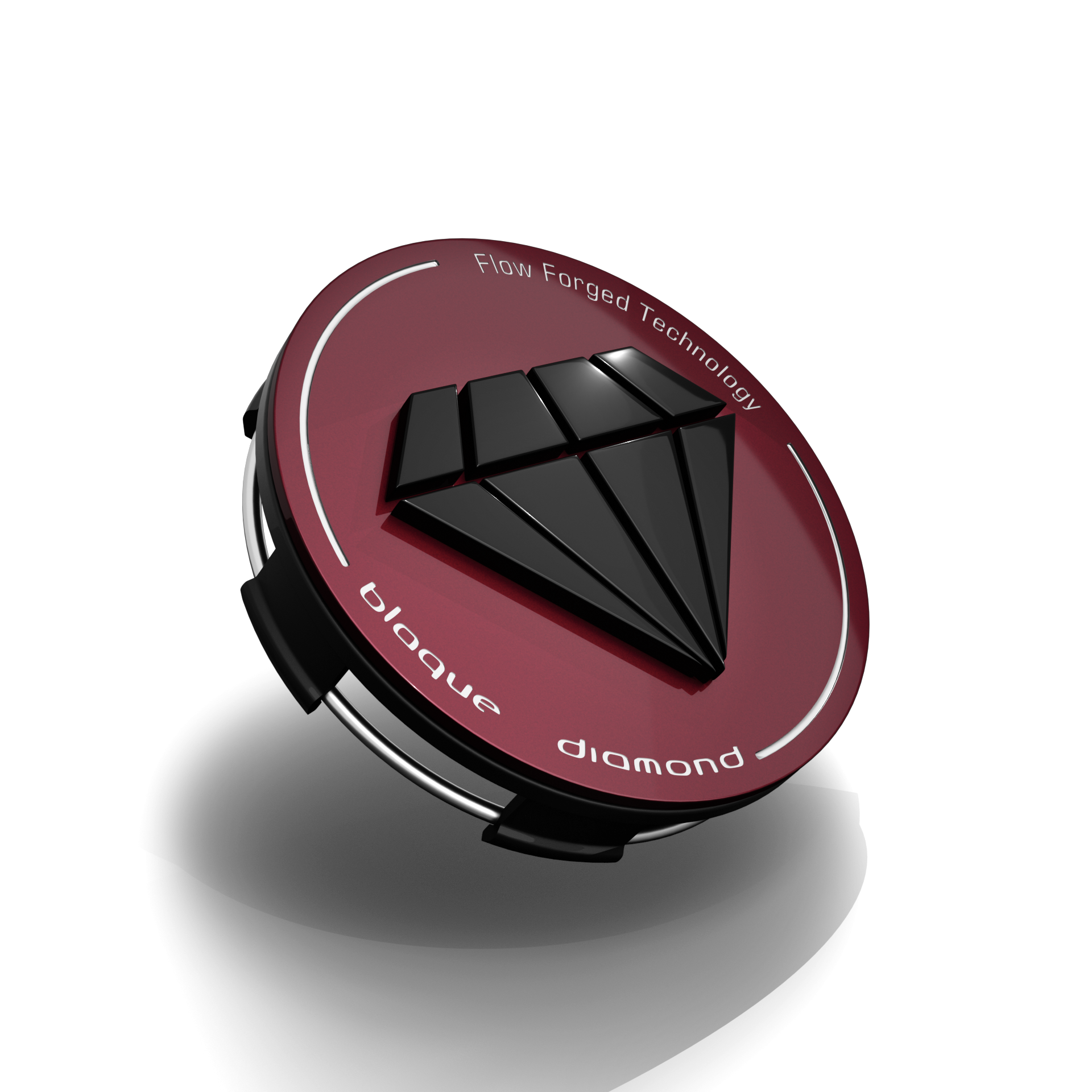 Wine Red Solid Color - Blaque Diamond Wheels